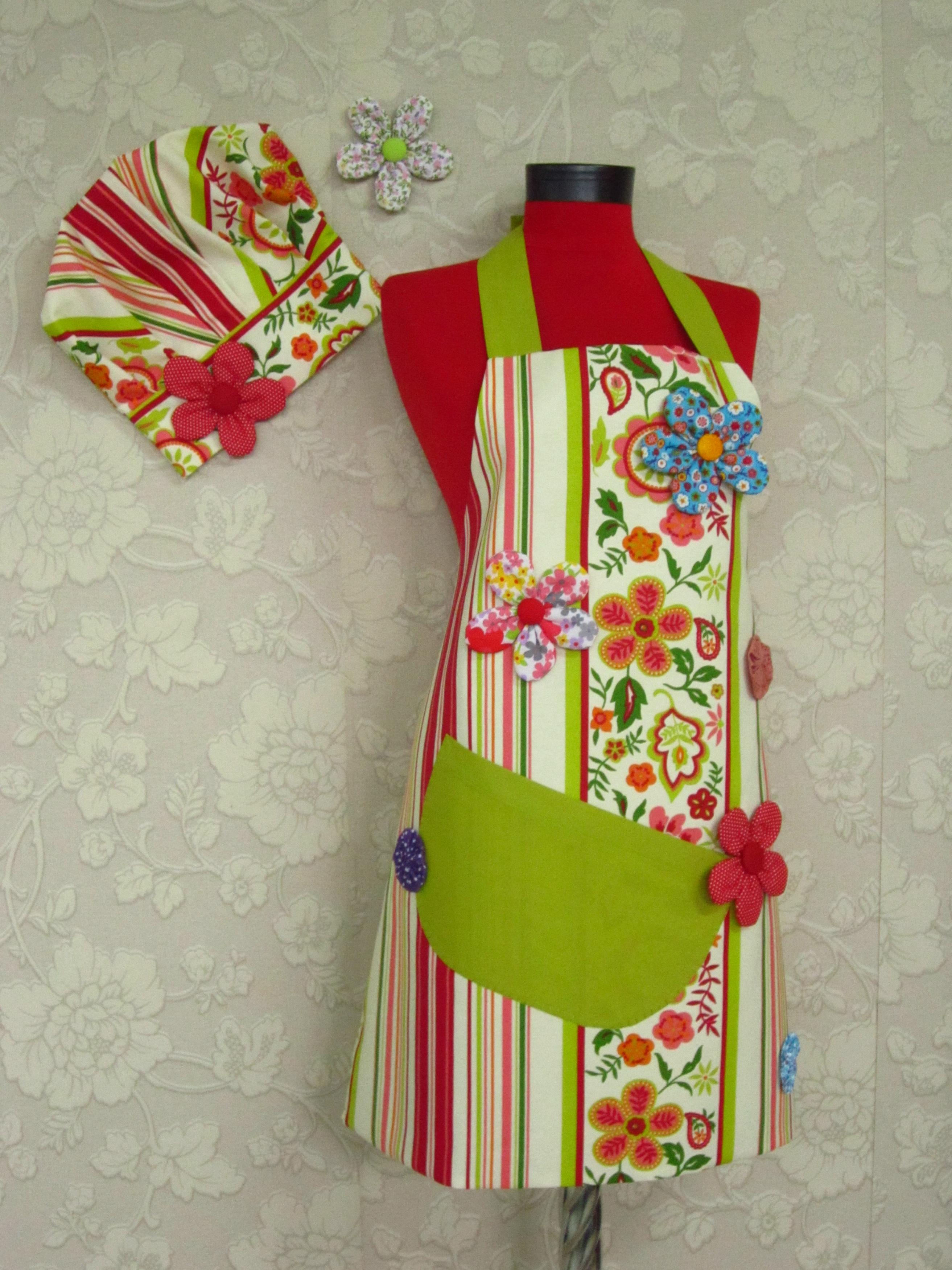 Chef Cap Oven Glove And Double Sided Apron Great Gift Personalized ...